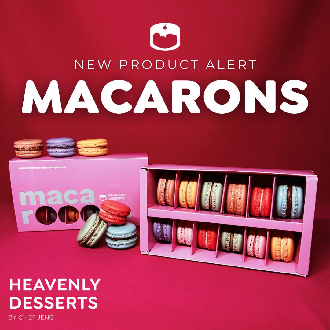 French Macarons Box of 12 (Pre-order) – Heavenly Desserts