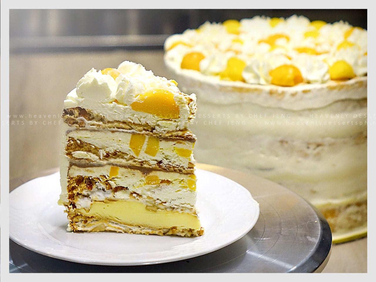 Mango Cashew Torte (Pre-Order) – Heavenly Desserts